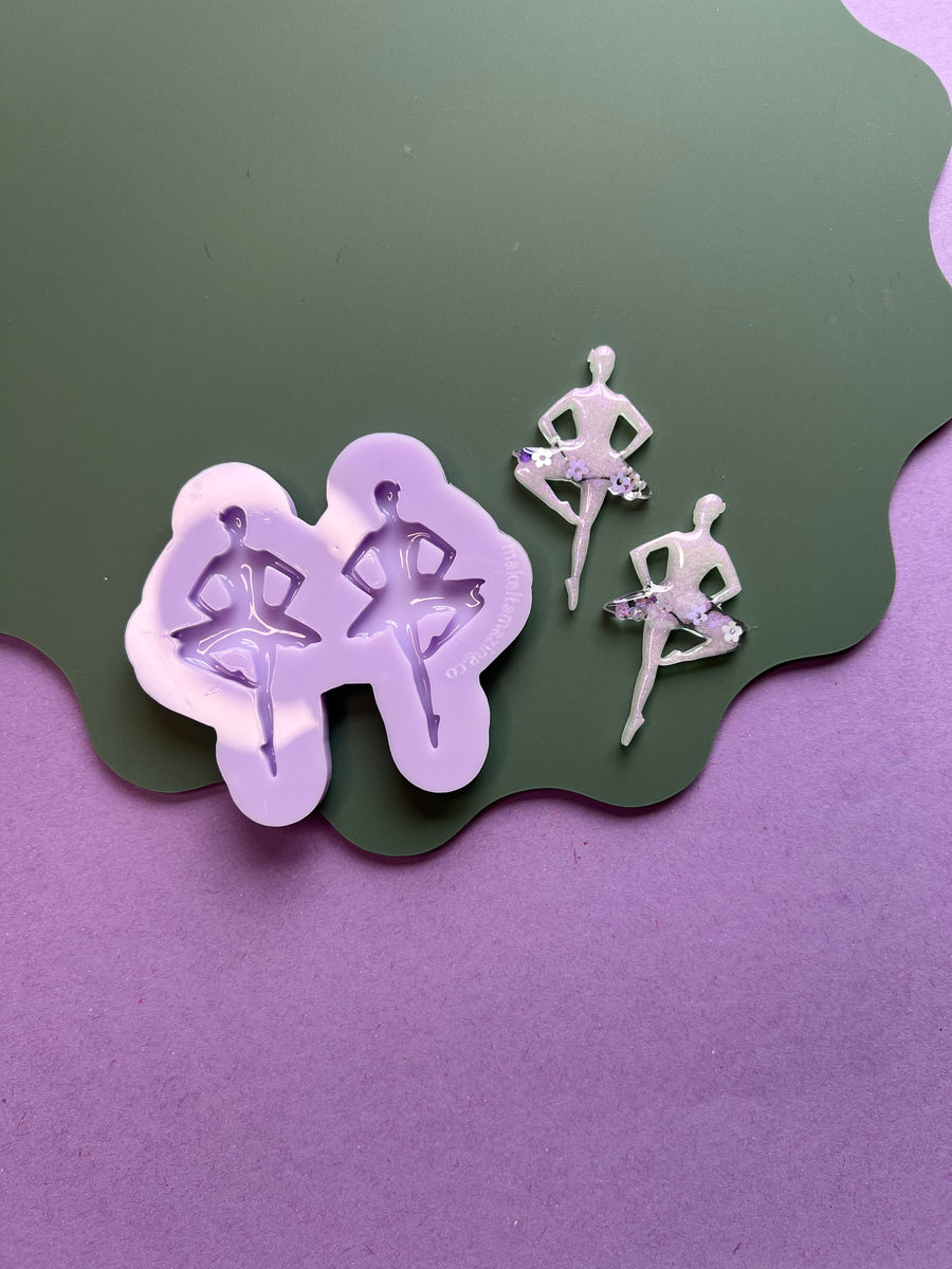Ballerina pre domed mould – Make It Amazing