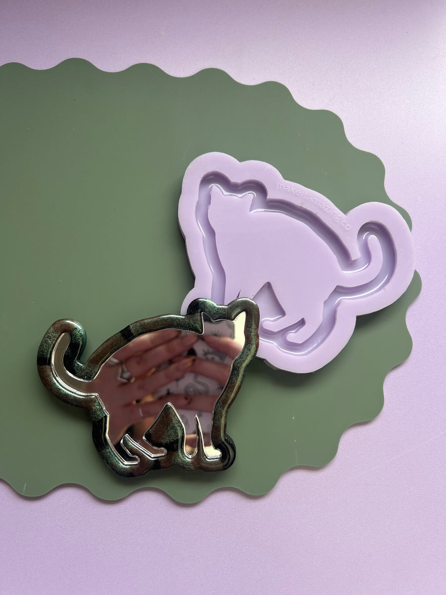 Hamsa hand pocket Resin mirror mould – Make It Amazing