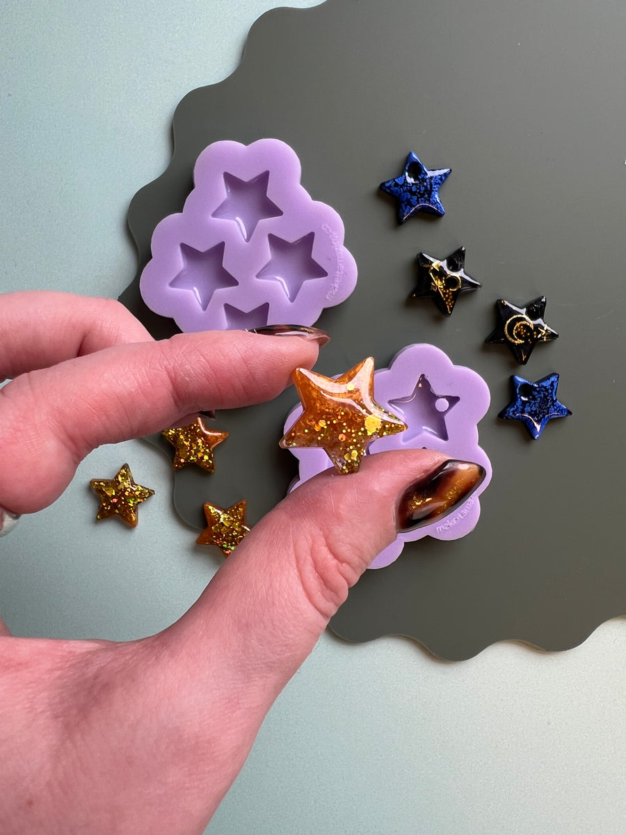 Pre domed star mould – Make It Amazing