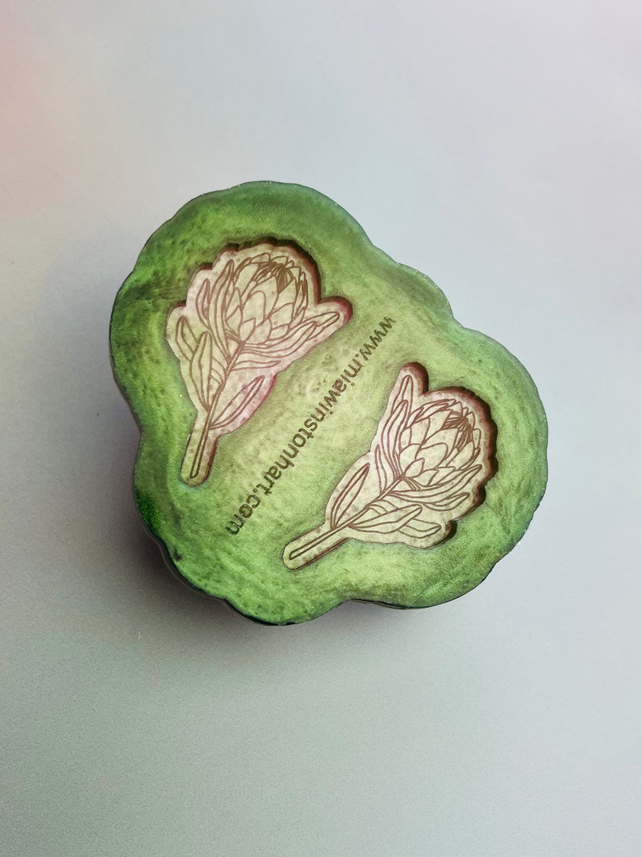 King protea floral silicone mould – Make It Amazing